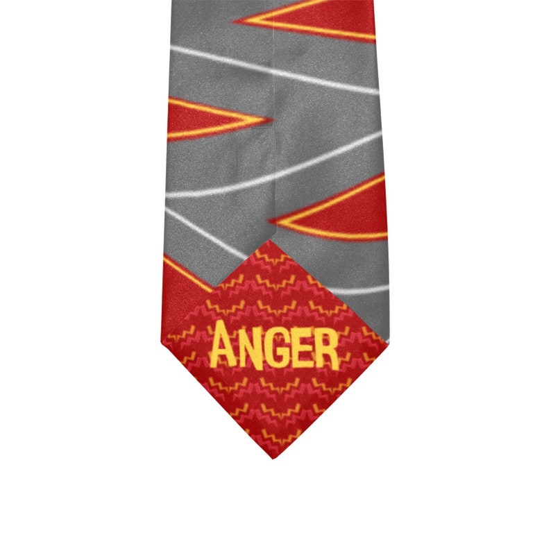 Anger Tie Inside Out Cosplay Disney Costume Disney - Etsy