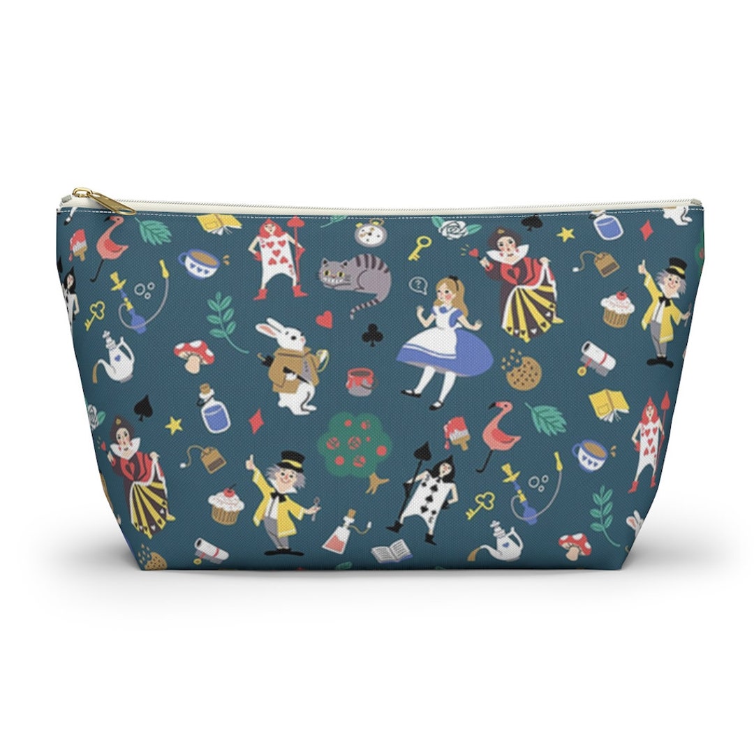 Alice in Wonderland - Alice Pouch - Wonderland -zipper Accessory Pouch ...