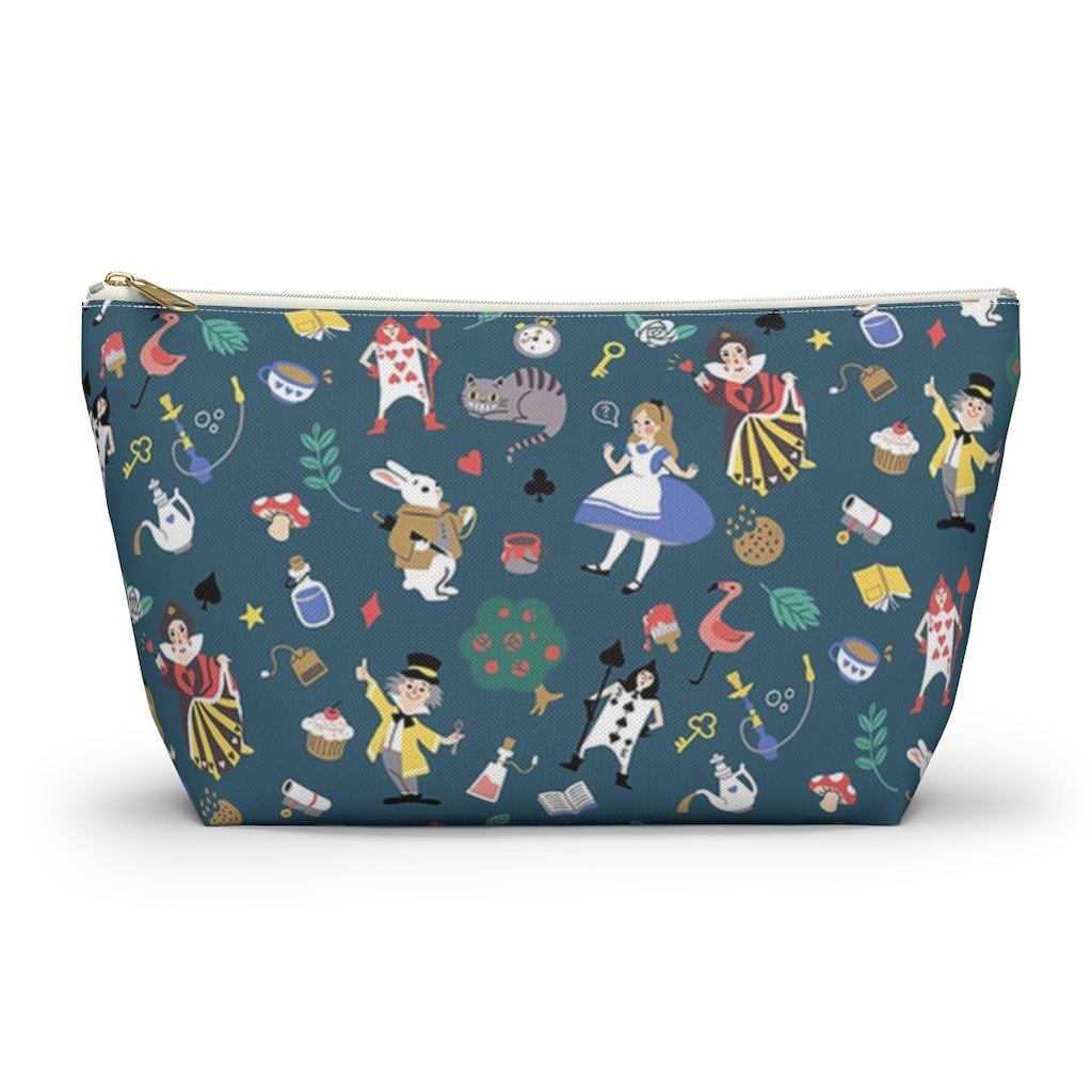 Alice in Wonderland - Alice Pouch - Wonderland -zipper Accessory Pouch ...