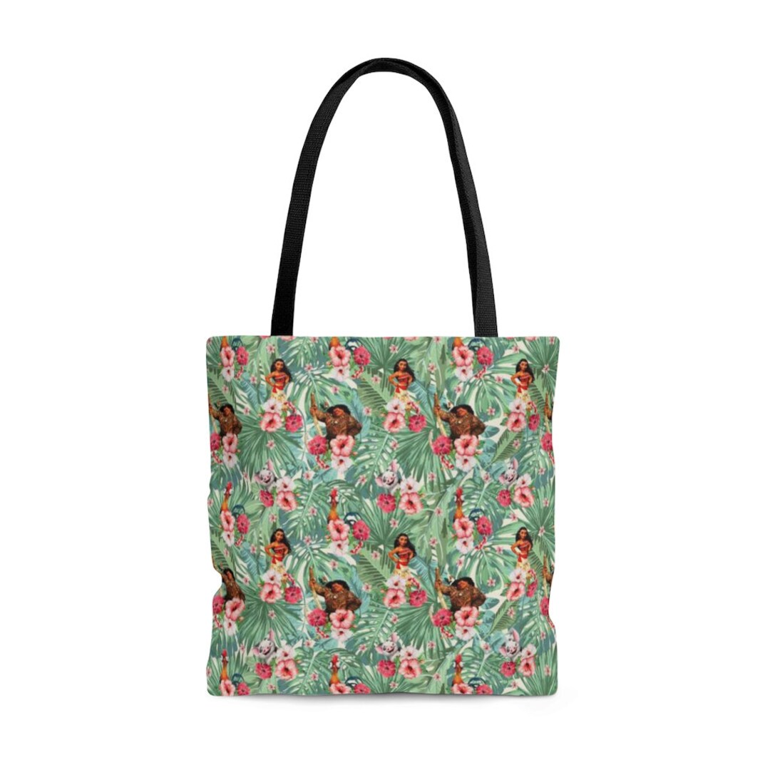 Moana Hawaiian Print Tote Bag 'ohana Aulani Disney - Etsy