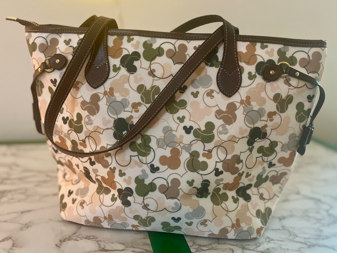 Mickey Confetti Neutral Palette Purse/tote - Disney Purse- Disney ...