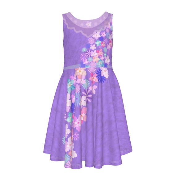 Isabela Madrigal Encanto costume Dress All-over Print - Etsy