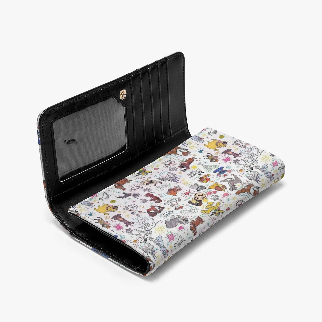 Disney Dogs - Dog Doodles- Disney - Foldable Wallet - Etsy
