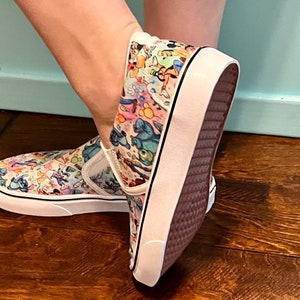 Disney Character Shoes - Disney Bounding - Rainbow - Women's Slip on ...