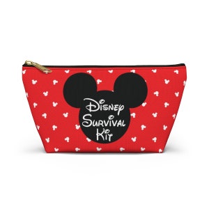 Disney Survival Kit Disney Trip Bag Mickey Mouse Pouch Disney Zipper ...