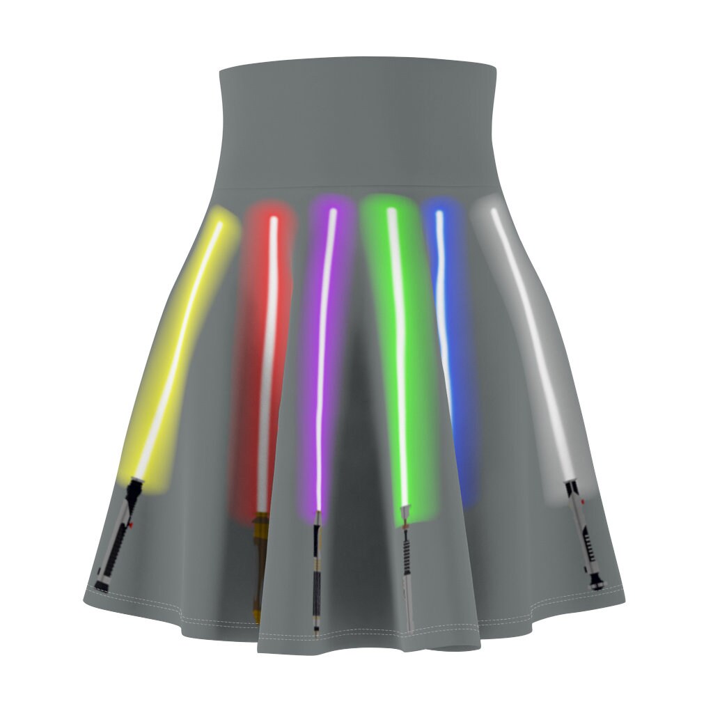 Sci-fi Light Sword Skirt Disney Bounding Women's Skater - Etsy