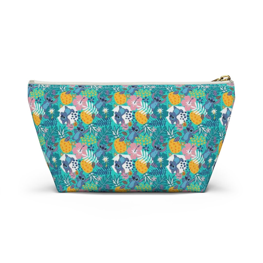 Stitch Hawaiian Pouch - Lilo and Stitch Pouch - Disney - Zipper ...