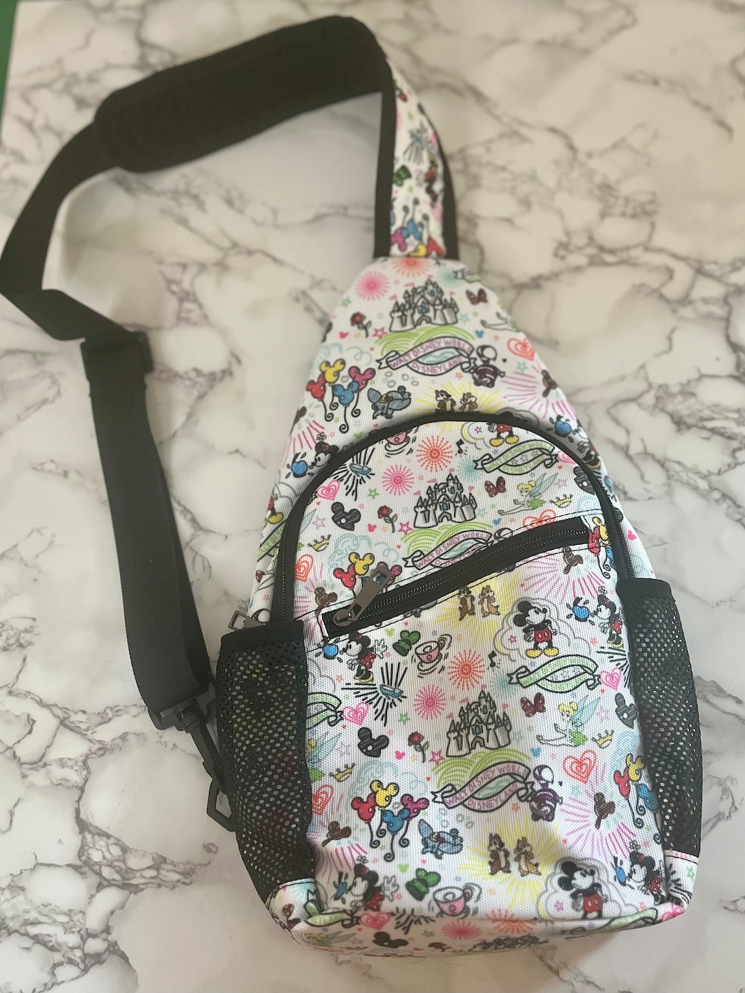 Disketches Disney Parks Disney Trip Bag Disney Bounding Sling Pack ...