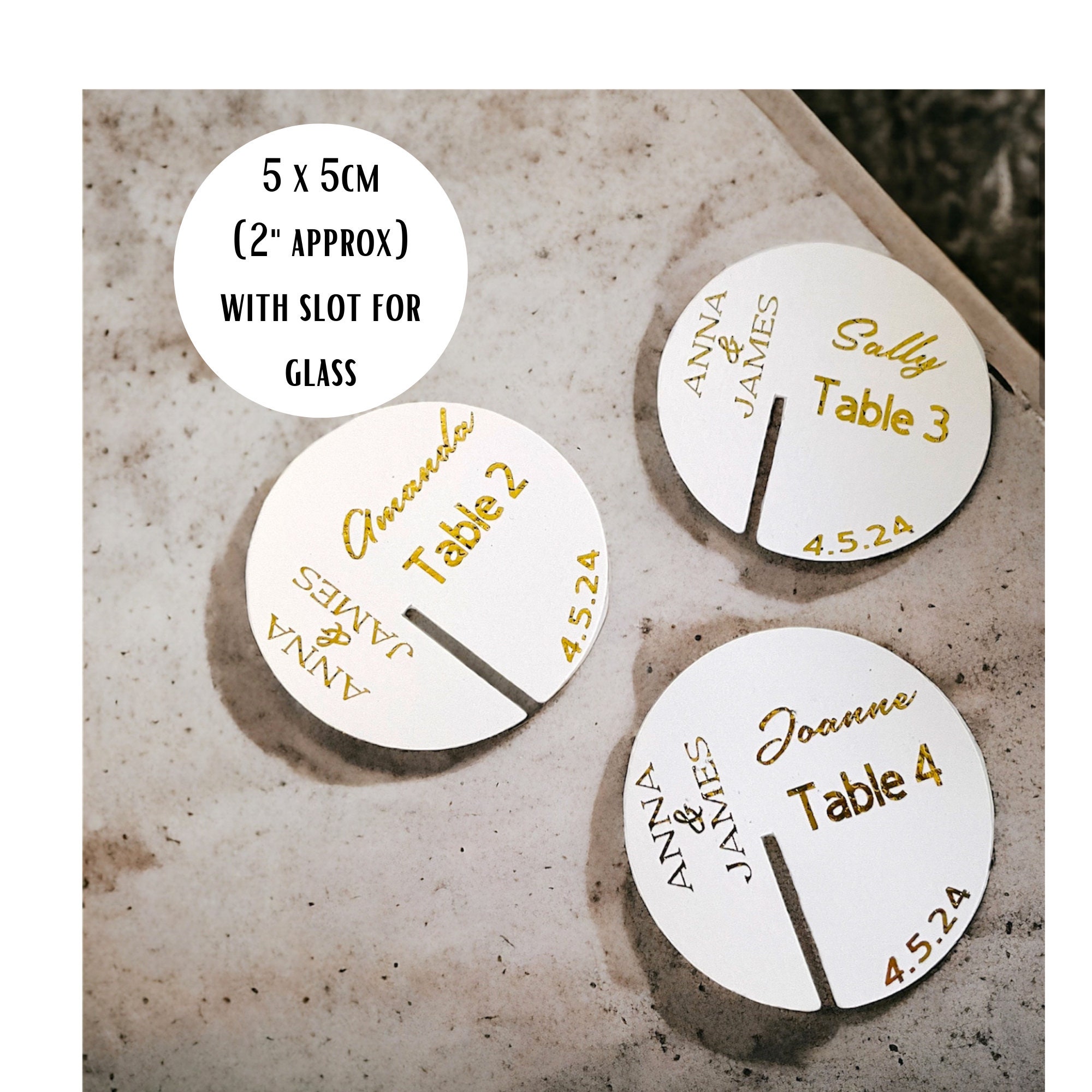 Wedding Breakfast Toast Drink Topper Tags, Custom Table Number Please ...