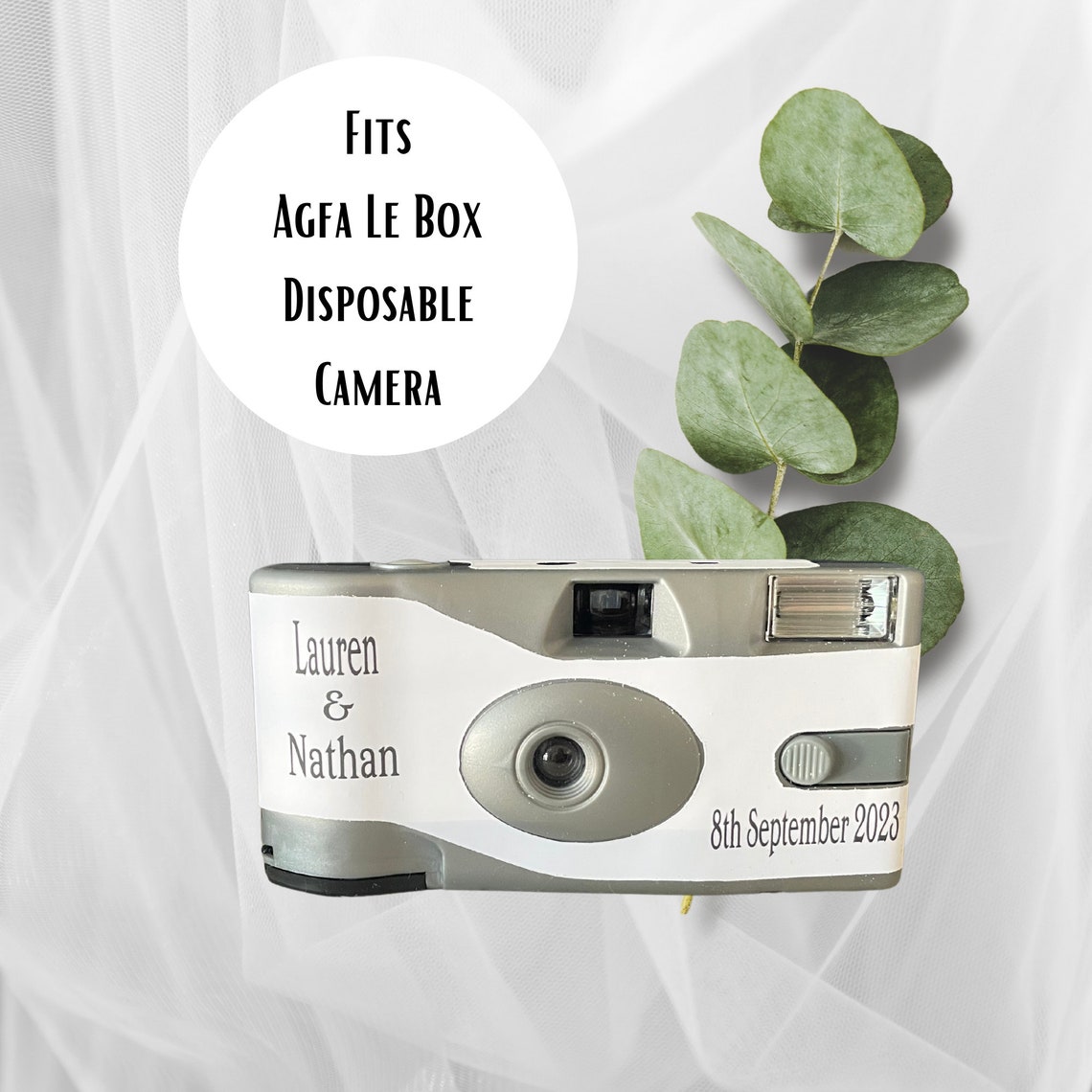 Custom Disposable Camera Sticker Wedding Table Favours - Etsy