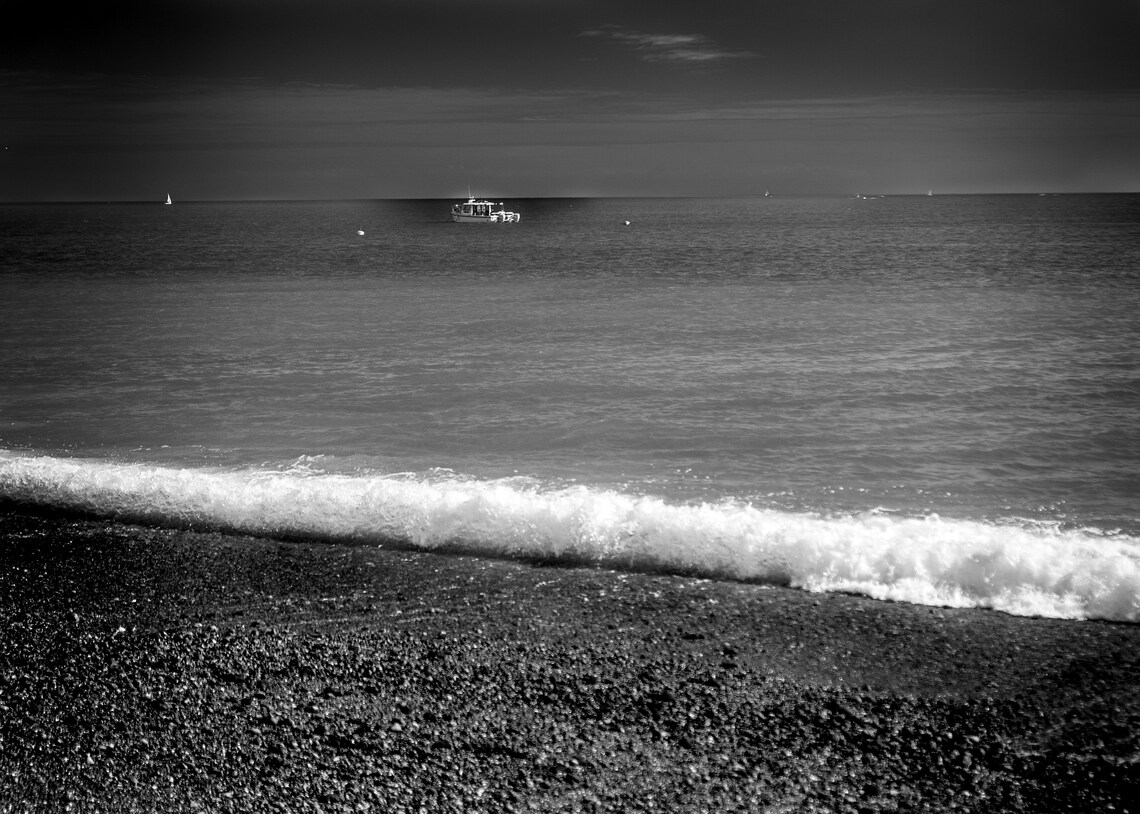 Boot am Meer Druck, Nautische Wandkunst, Wand Kunst Drucke ...