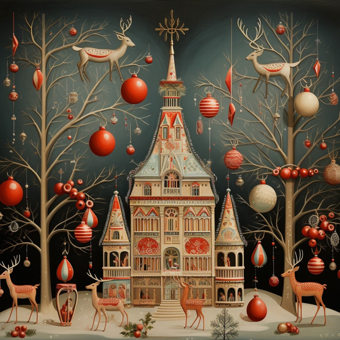 Christmas Motifs, Xmas, Nativity, Yule, Noel, Digital Download - Etsy