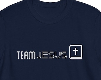 Team Jesus T-shirt. Jesus Shirt for Men. Christian Mens Shirts. Christ ...