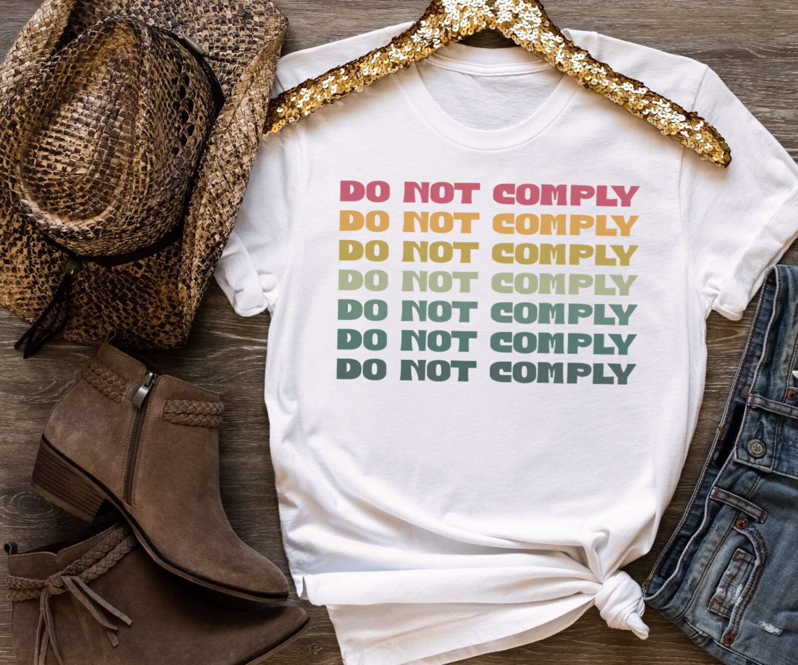 Do Not Comply Shirt, Medical Freedom T Shirt for Women - Etsy