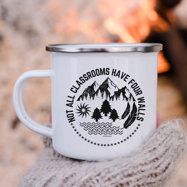 Christmas Campfire Mug - Etsy