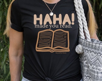 Haha Made You Read - Etsy