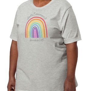 God’s Covenant Genesis 9:13 Rainbow Shirt, Christian Shirts, Genesis ...
