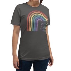 Seven Color Christian Rainbow Shirt With Genesis 9:13, Christian ...