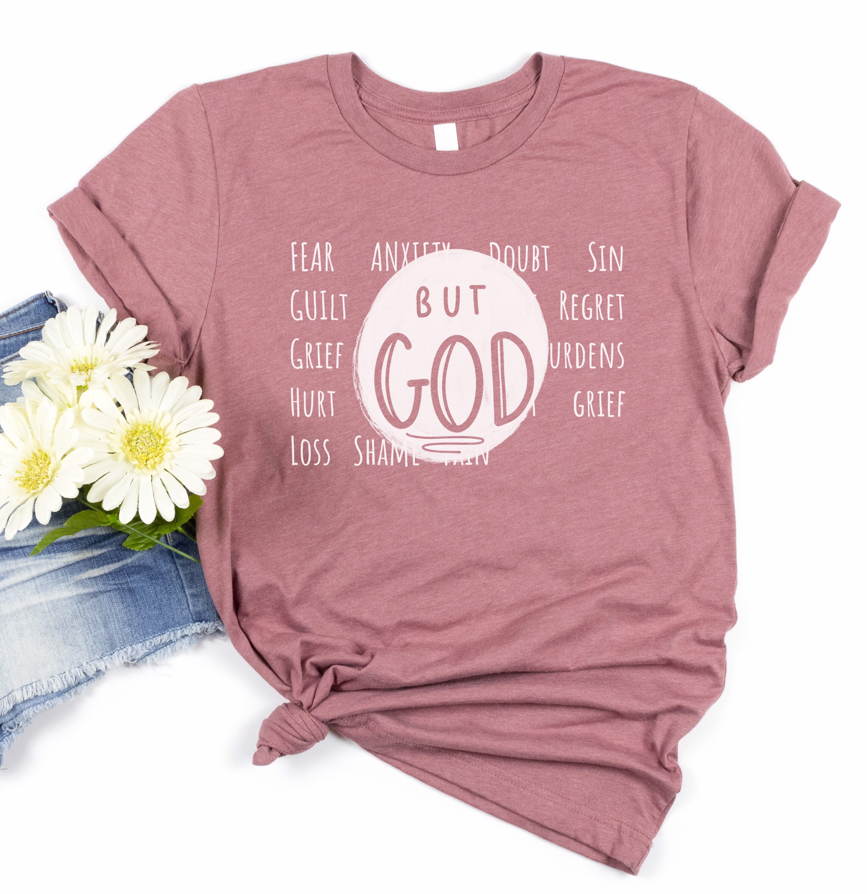 But...god But...god Shirt Christian Tee Christian T-shirt - Etsy UK