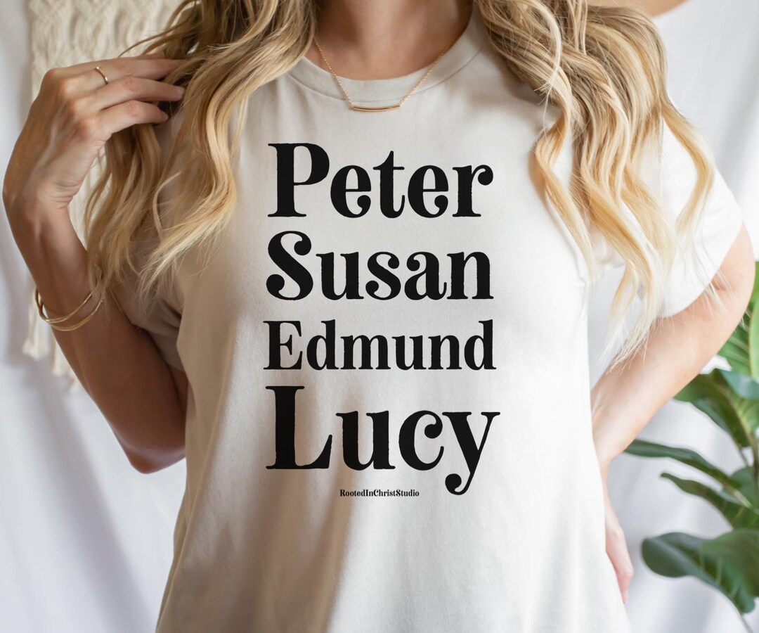 Narnia Shirt: Pevensie Children, C.S. Lewis Fan Tee - Etsy