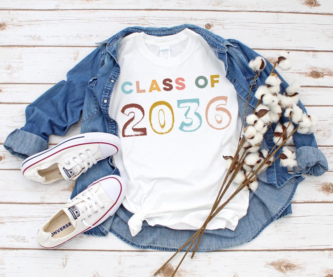 Class of 2036 Shirt: First Day of School Pictures Tee - Etsy