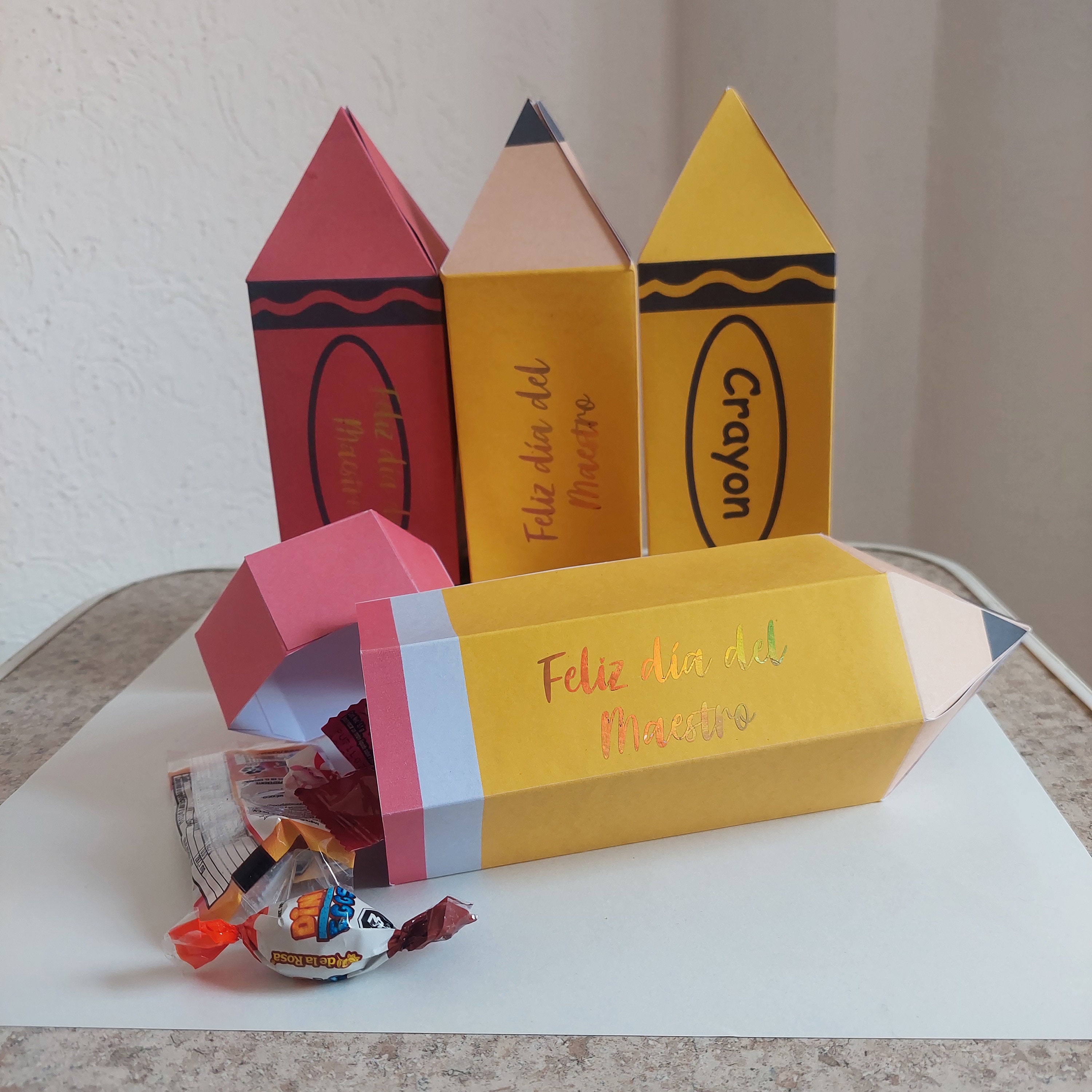 Pencil and Crayon Box Template. Svg Png Eps Dxf - Etsy Australia