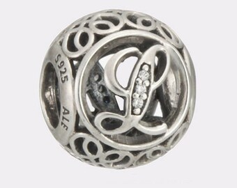 Pandora Letter L Charm - Etsy