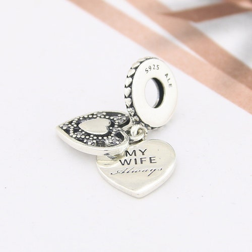 New Authentic Pandora Sterling Silver Signature Heart - Etsy