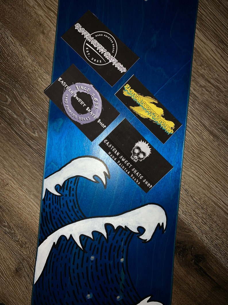 Selling All! Custom Hand Painted Skateboards - Etsy