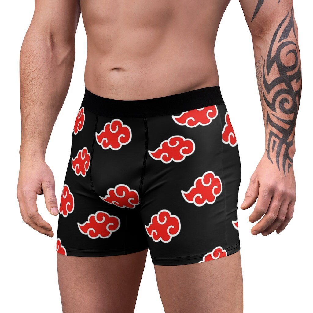 Akatsuki Men's Boxer Briefs // Ropa interior de Anime de | Etsy