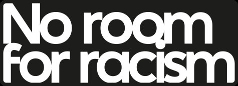 OFFICIAL No Room for Racism Premier League Sleeve Badge - Etsy