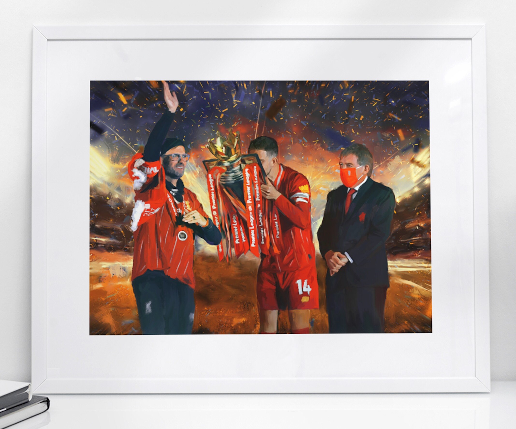 Generations Liverpool FC Champions 19/20 Portrait A3 A4 - Etsy UK