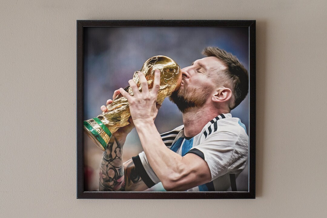 Messi World Cup 2022 Champion Print (argentina) | Square or Landscape ...