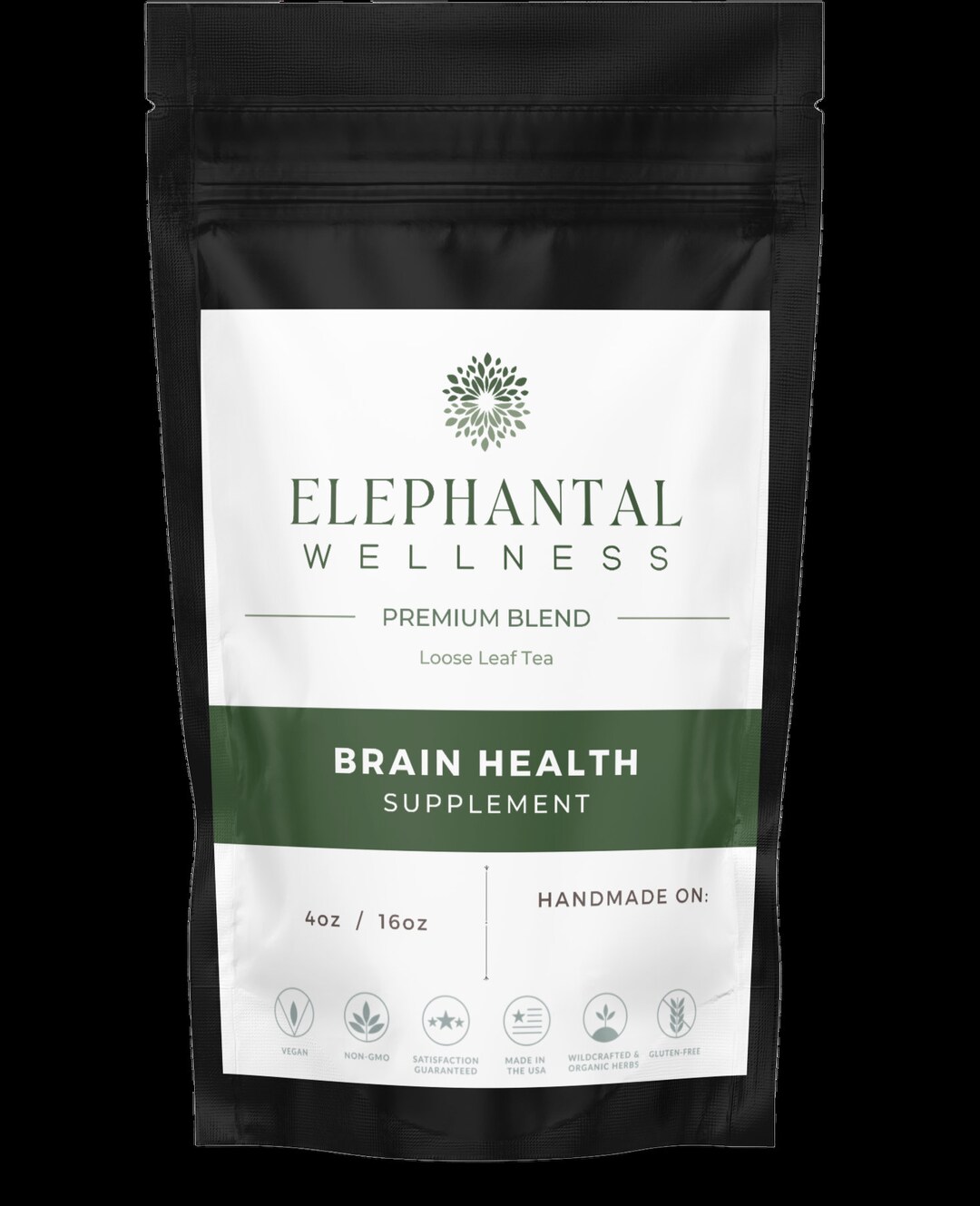 BRAIN Herbal Tea, Brain Fog, Mental Clarity Boost, Increase Focus ...