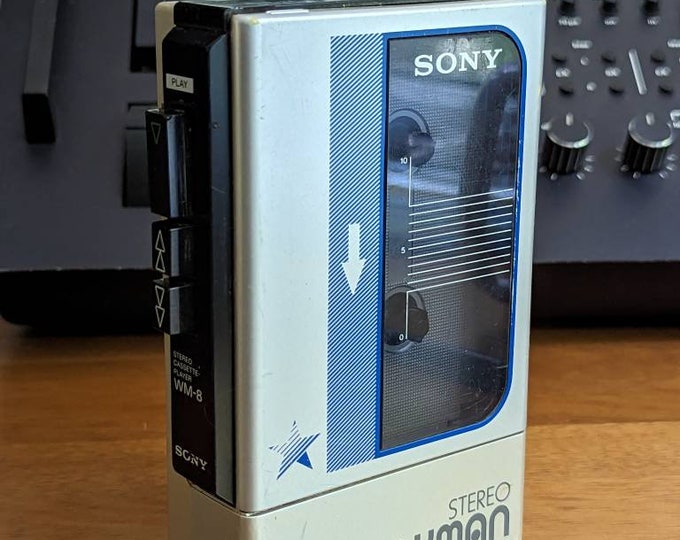 Sony WM-8 Walkman Stranger Things Max Model, Serviced, Works Great, W ...