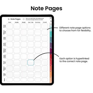 Digital Notebook, Goodnotes Notebook, Notebook With Tabs, Portrait ...