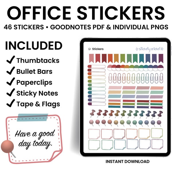 Aesthetic Sticky Notes - Etsy