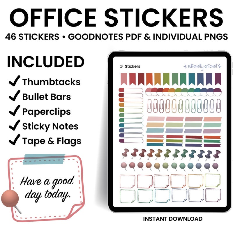 Aesthetic Sticky Notes - Etsy