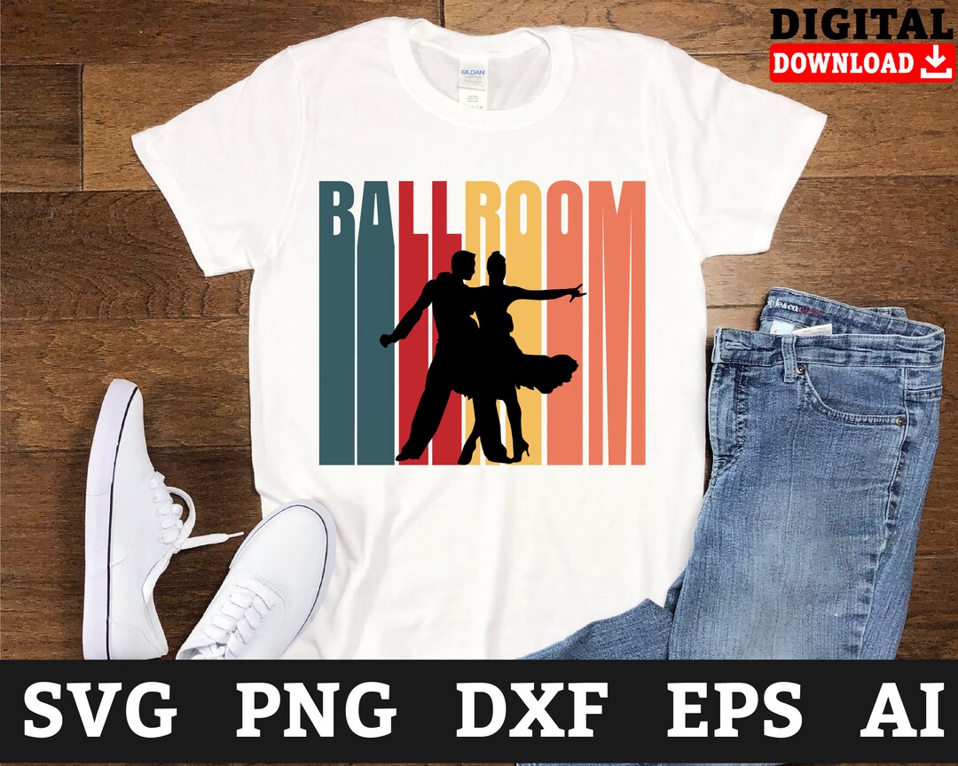 Retro Ballroom Dance Svg Files - Dance Svg, Latin Dance Cricut Svg, Svg ...