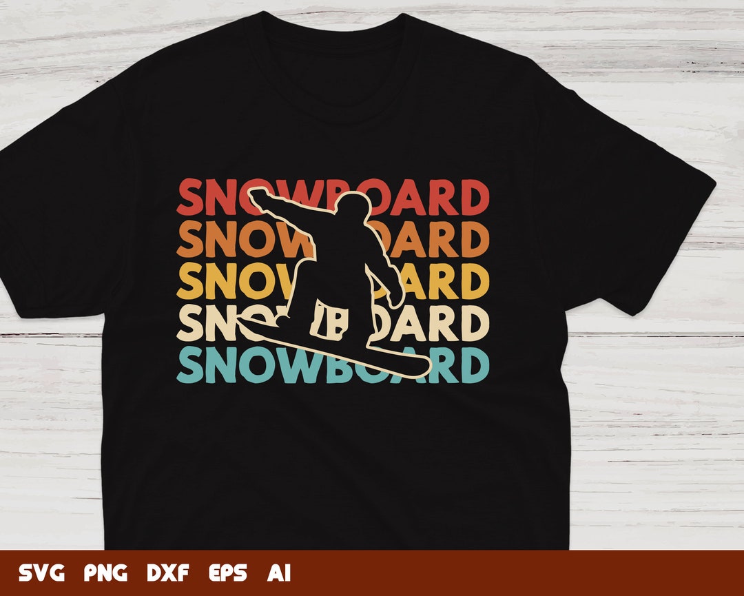 Retro Snowboard Svg, Snowboarding Svg,snow Goggles Svg,snowboarder Svg ...