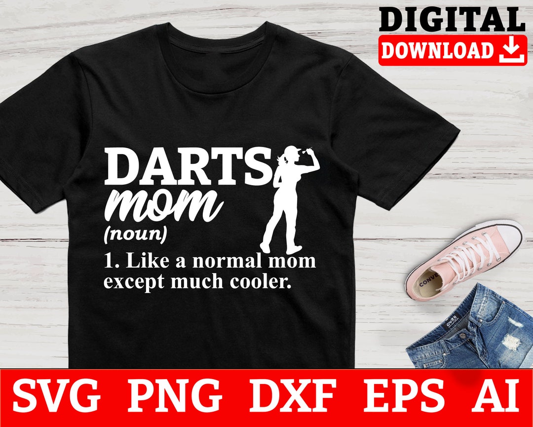 Darts Mom Svg Dart Player Svg Dart svg Dart svg Bullseye - Etsy.de