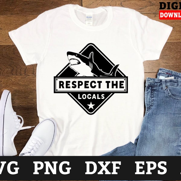 Respect the Locals Svg Cricut - Etsy Australia