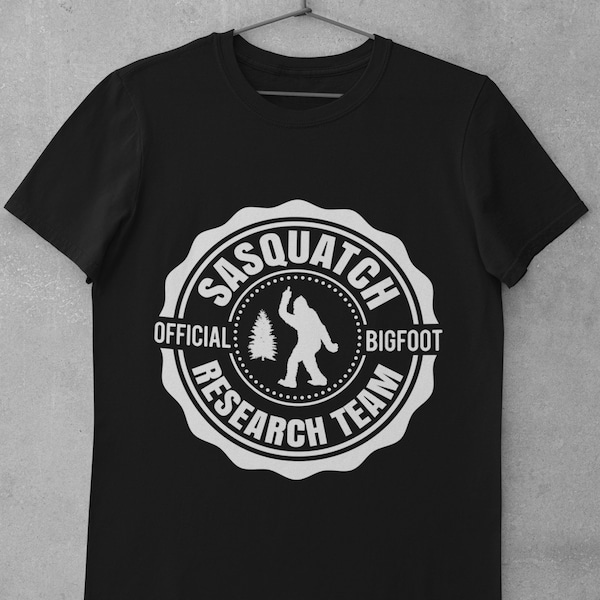Svg Big Foot Research Team - Etsy