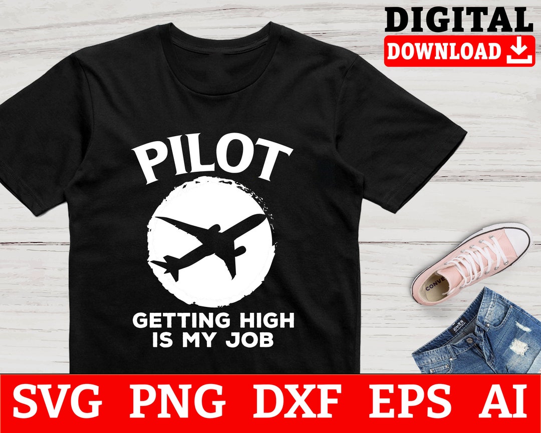 Pilot Airplane Pilot Svg Files - Jet Plane Svg, Travel Svg Files for ...