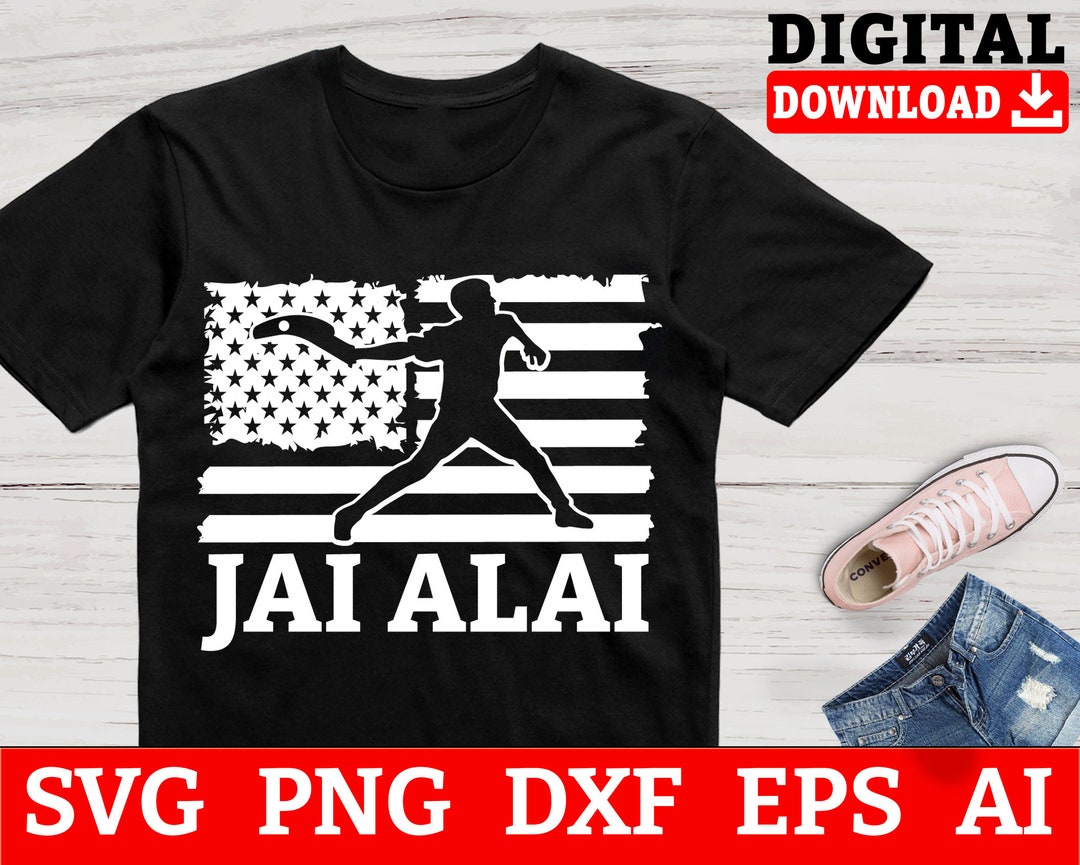 Jai Alai Svg Files American Flag USA Patriotic Jai Alai Svg - Etsy
