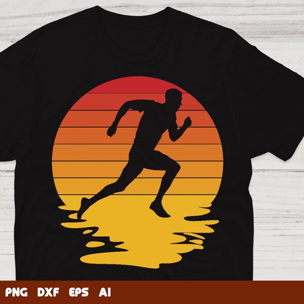 Marathon Runner Svg - Etsy