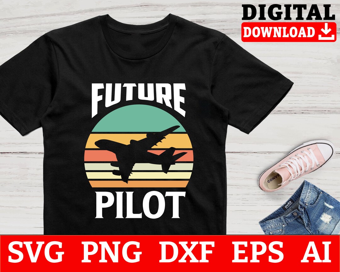 Future Pilot Airplane Svg Files - Jet Plane Svg, Pilot Svg, Travel Svg ...