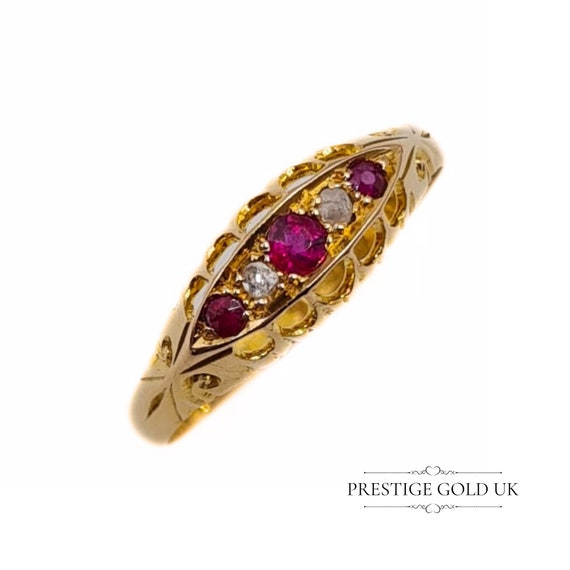 18ct gold ruby ring store