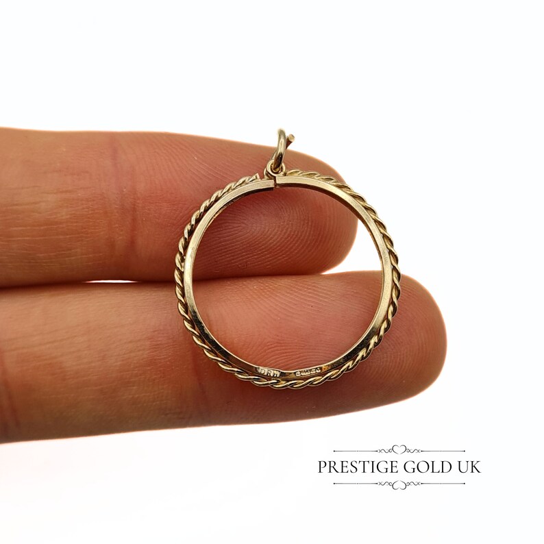 Vintage Full Sovereign Mount 9ct Yellow Gold Sovereign - Etsy