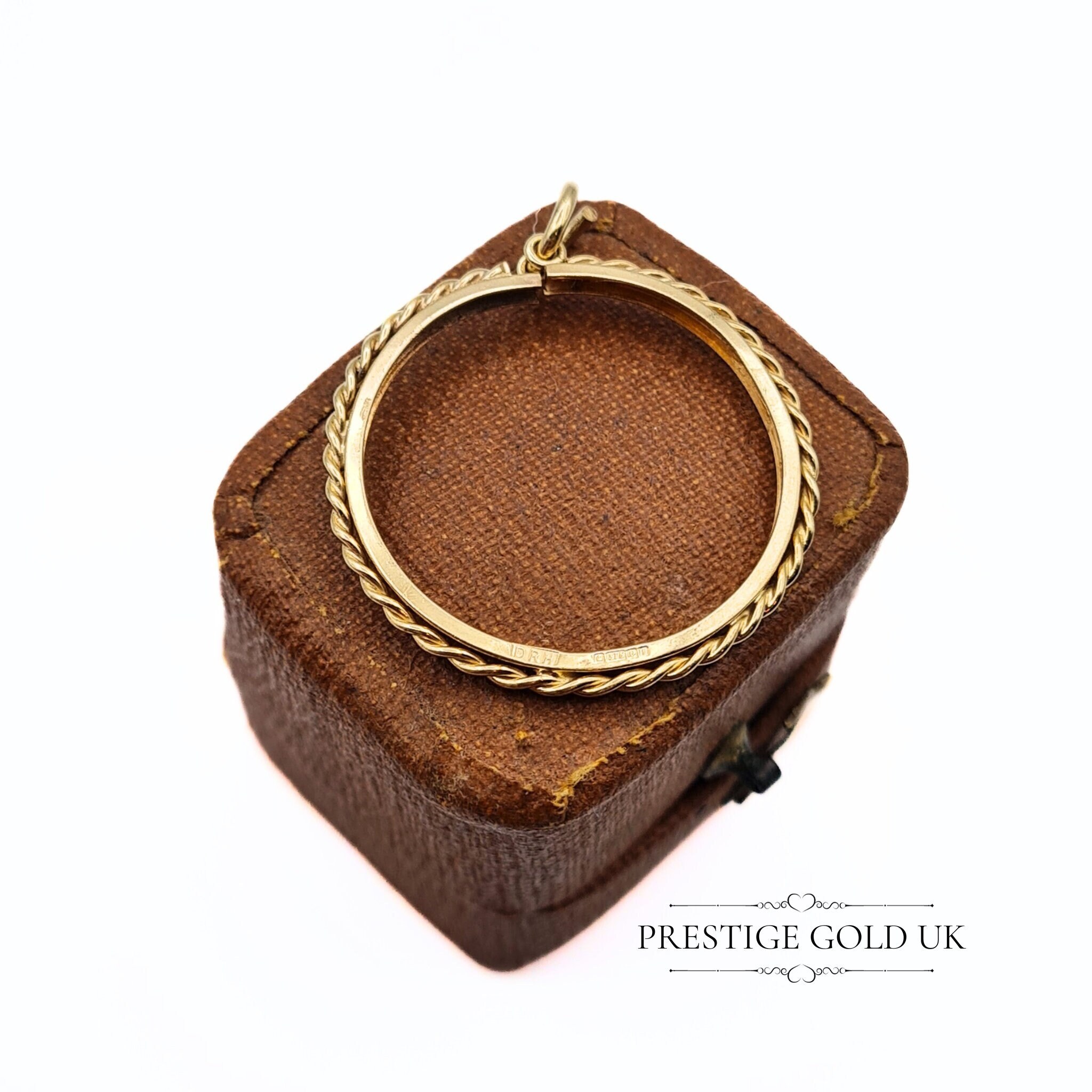 Vintage Full Sovereign Mount 9ct Yellow Gold Sovereign - Etsy